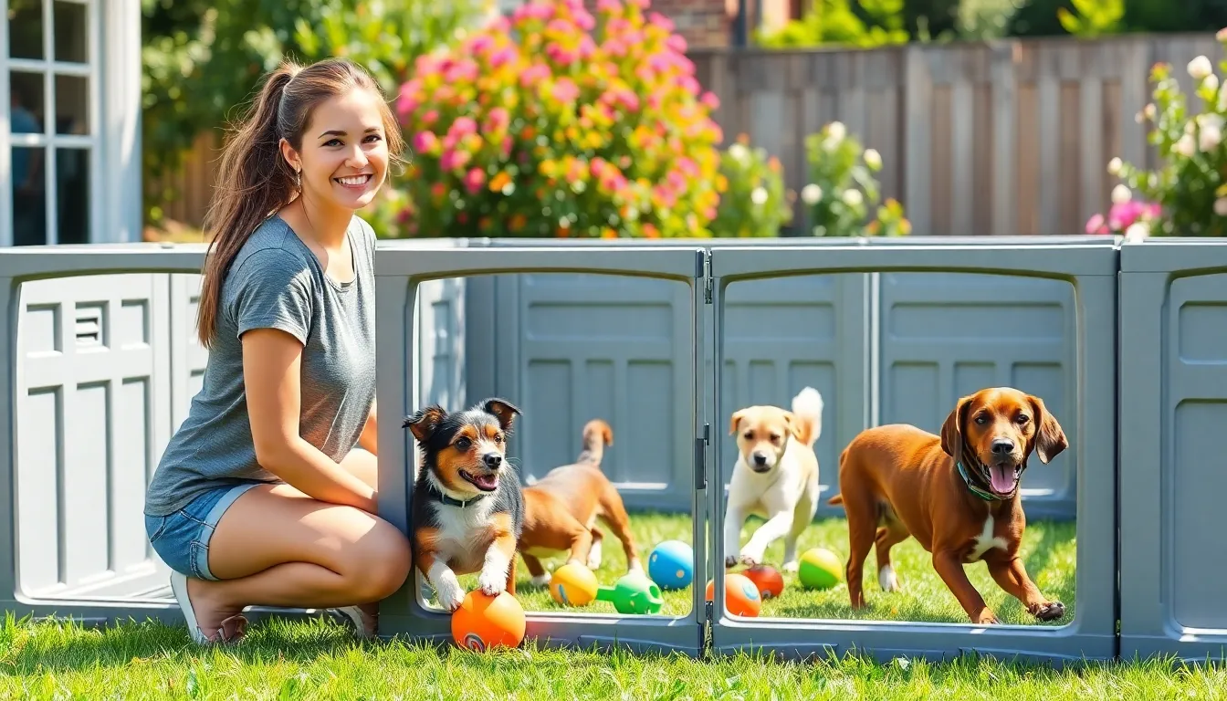 Dog Play Pen Fence: The Ultimate Safe Haven for Your Pooch's Playtime ...