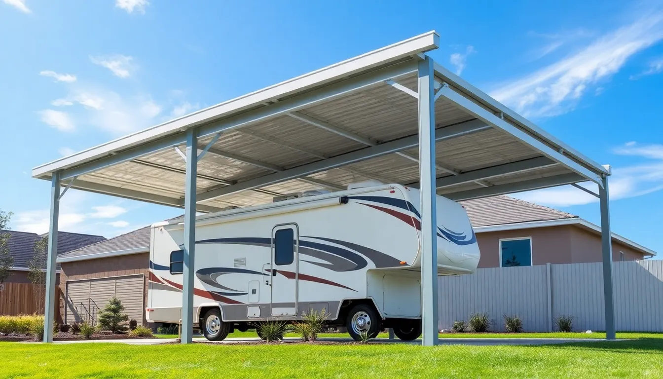 RV Cover Carport: The Ultimate Shield to Protect Your Vehicle from ...