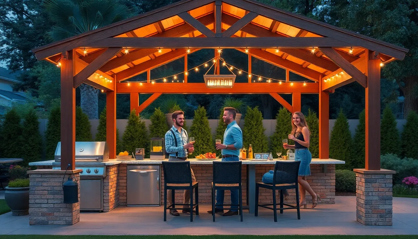 Outdoor Kitchen Gazebo: Transform Your Backyard into a Culinary ...