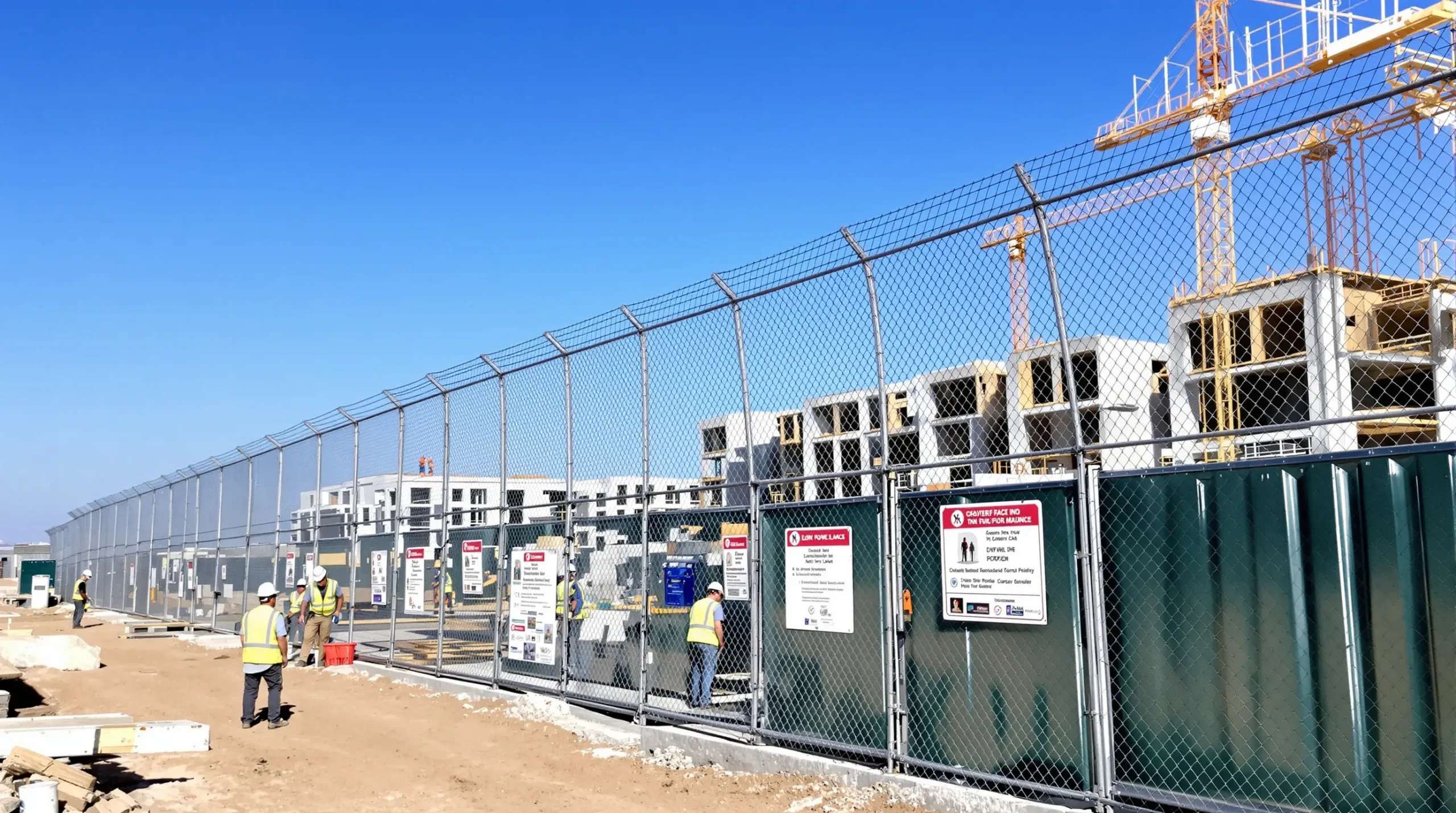 Construction Fence Panels: A Comprehensive Overview - My Garden and Patio